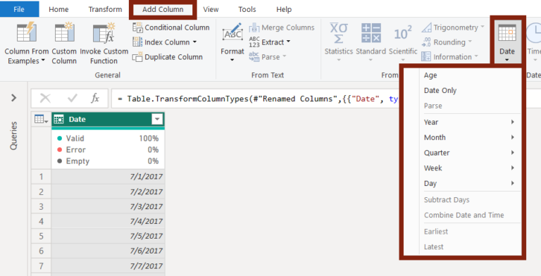 Power BI Tips & Tricks: Build a Date Table with Power Query
